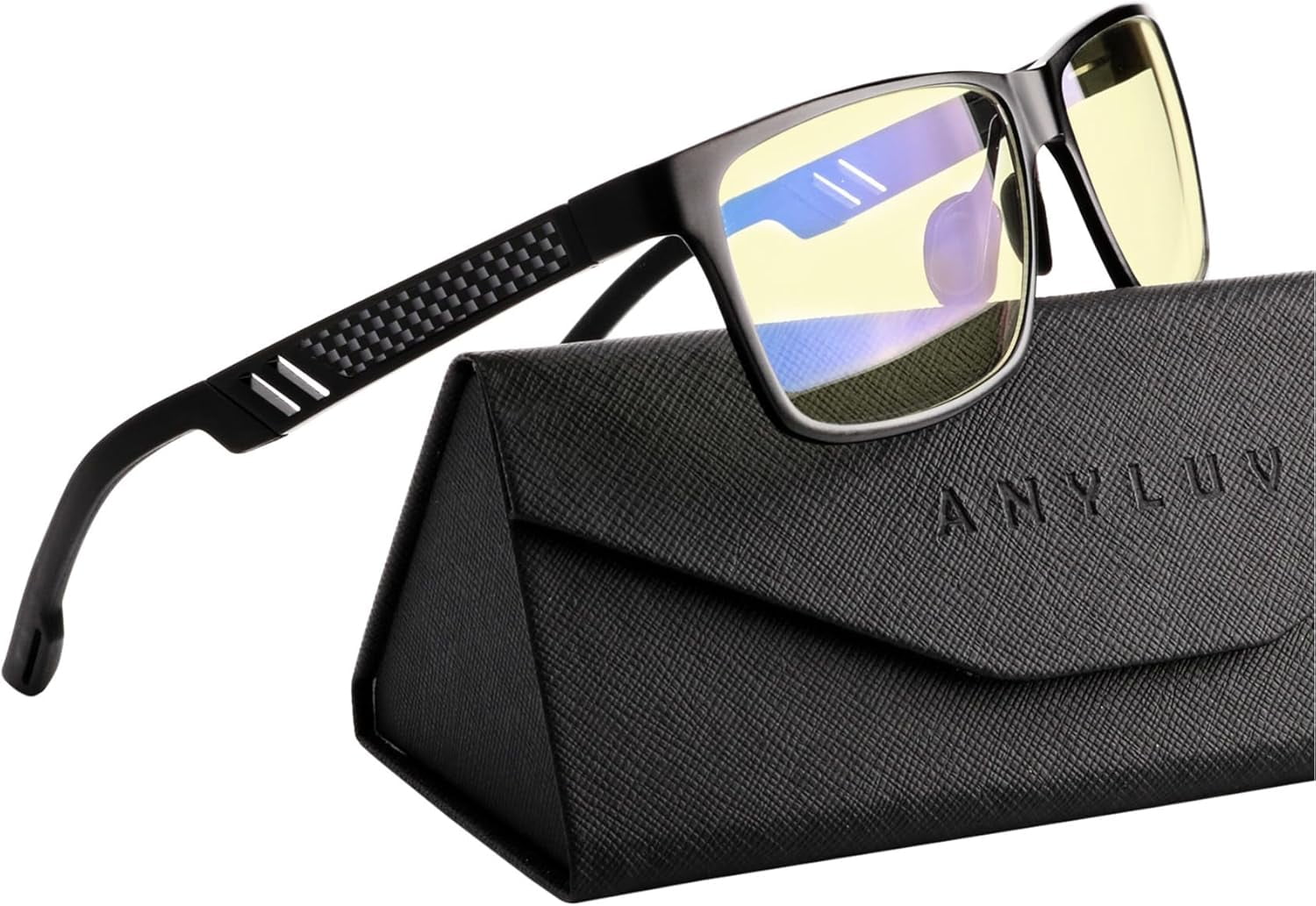 ANYLUV Blue Light Blocking Glasses Men Computer Gaming Glasses ...