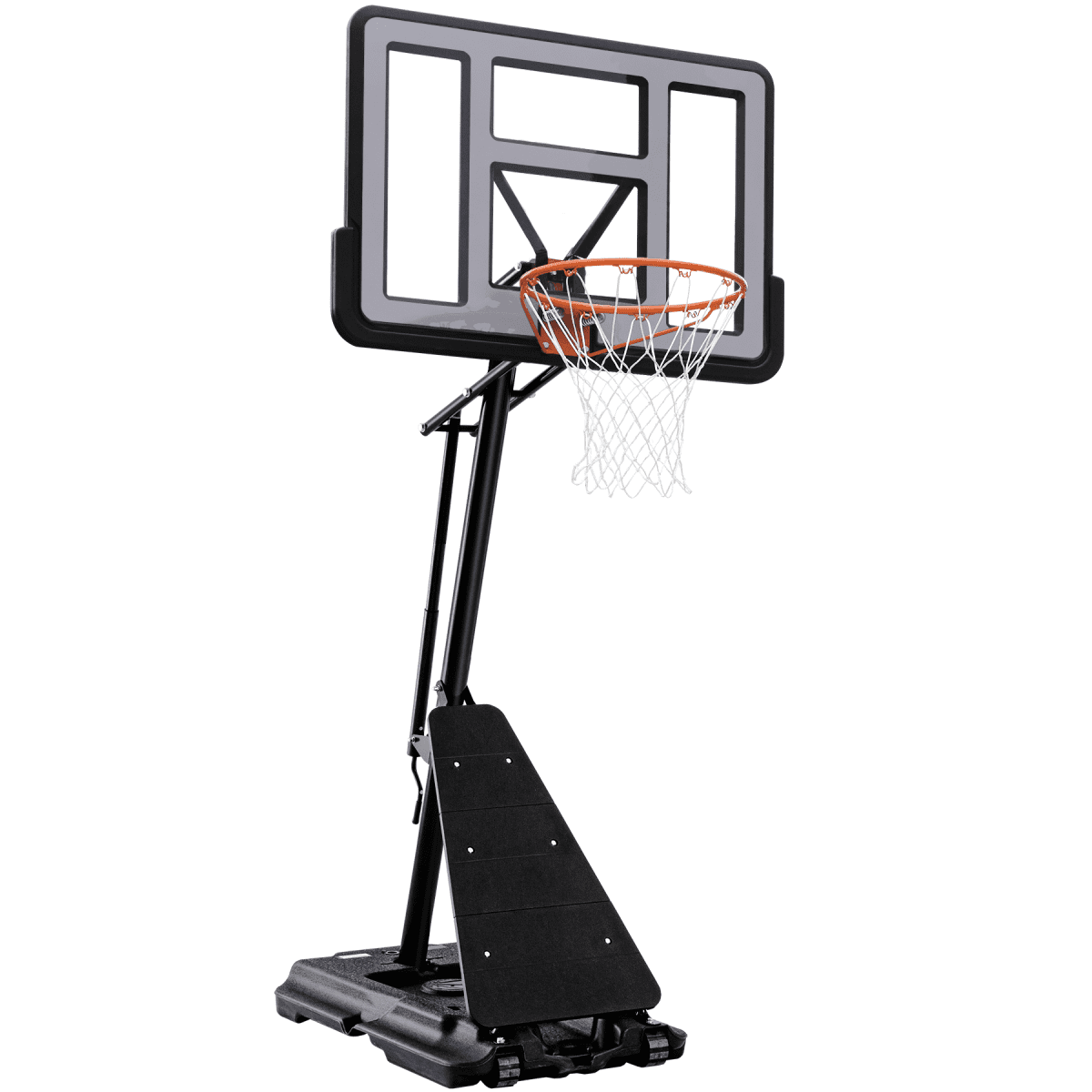 ANYMAY Basketball Hoop,7.5-10FT Adjustable Height Basketball Hoop Goal ...