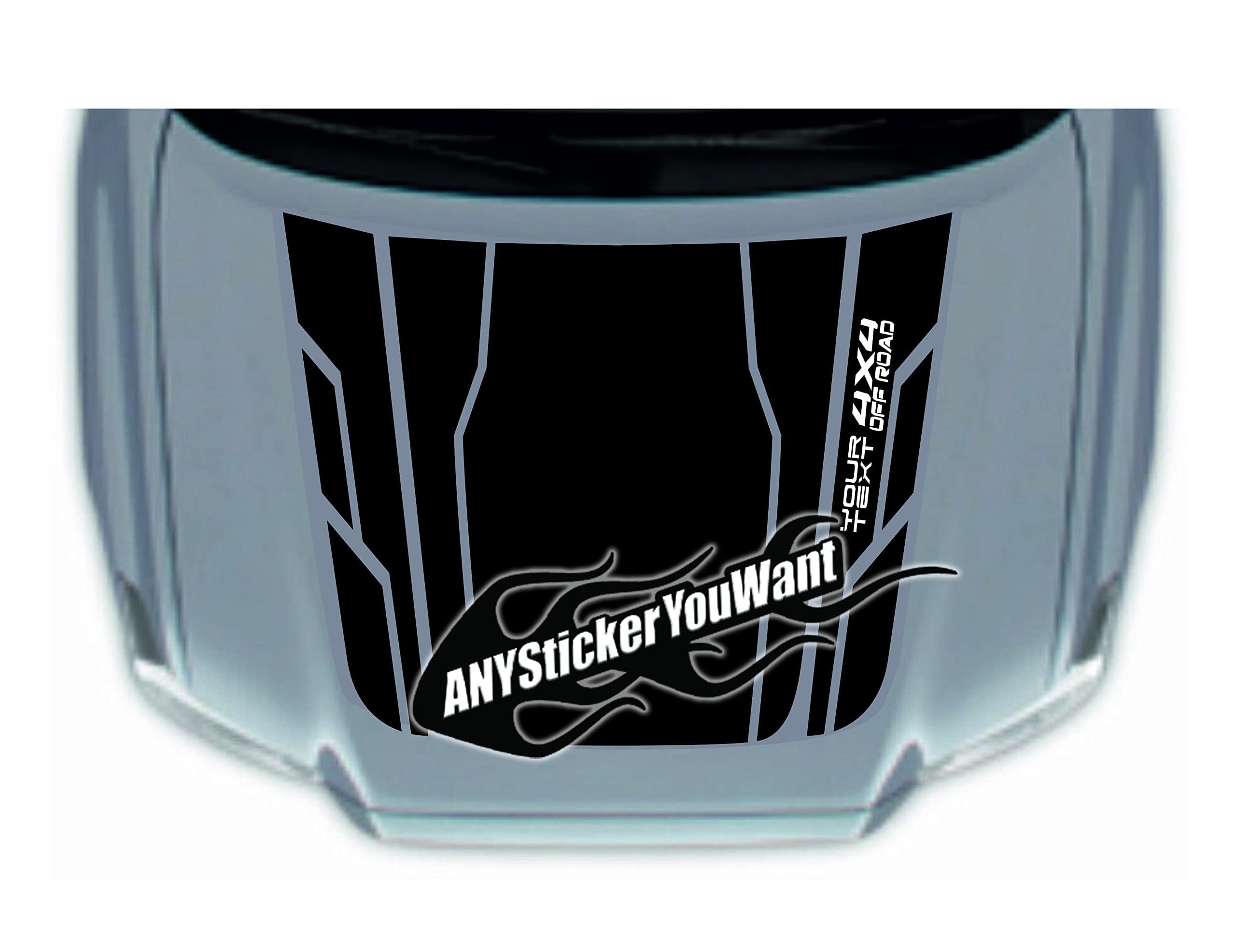 ANYStickerYouWant - Custom Hood Decal Fits on and Compatible with ...