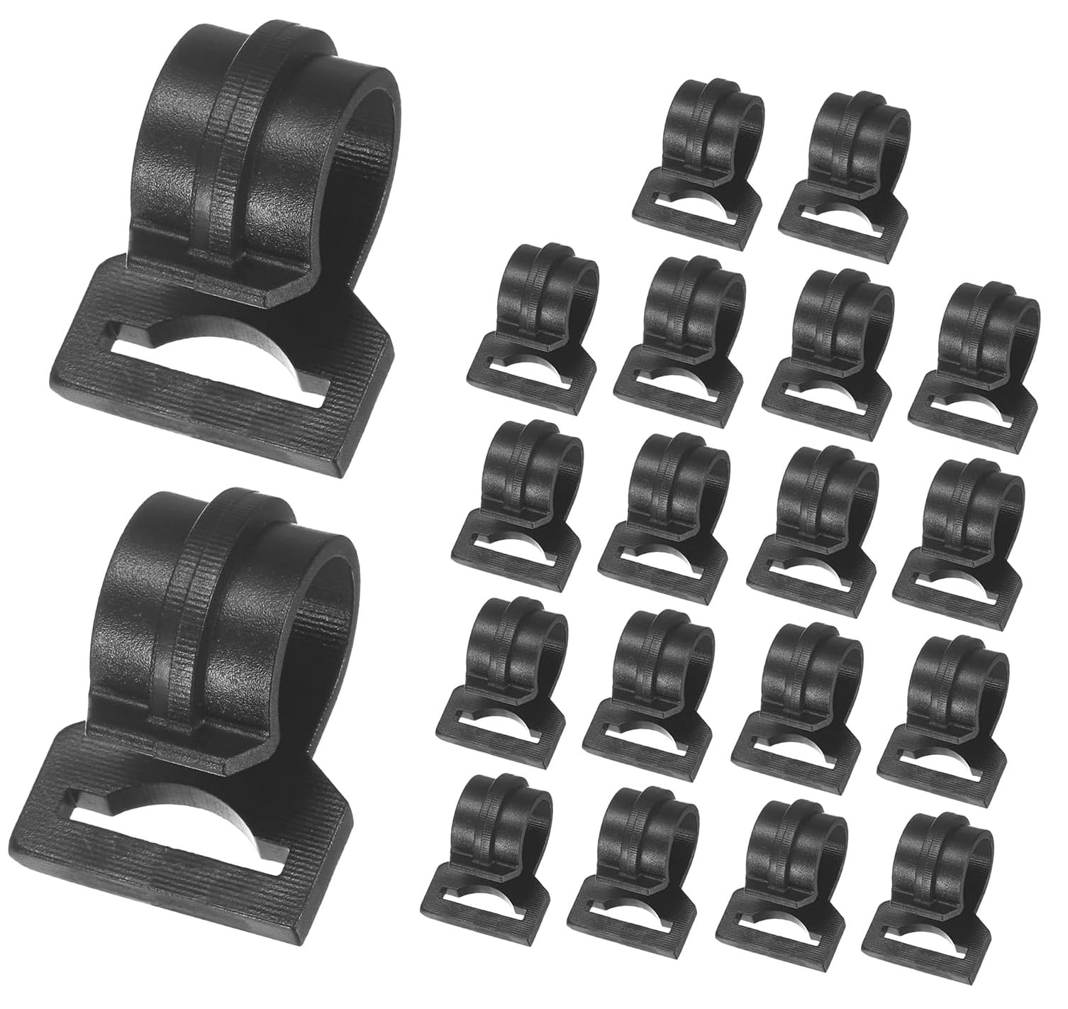 ANYWAY.GO 0.86IN Tent Pole Clips [30PCS] -Shaped Use for Camping Awning ...