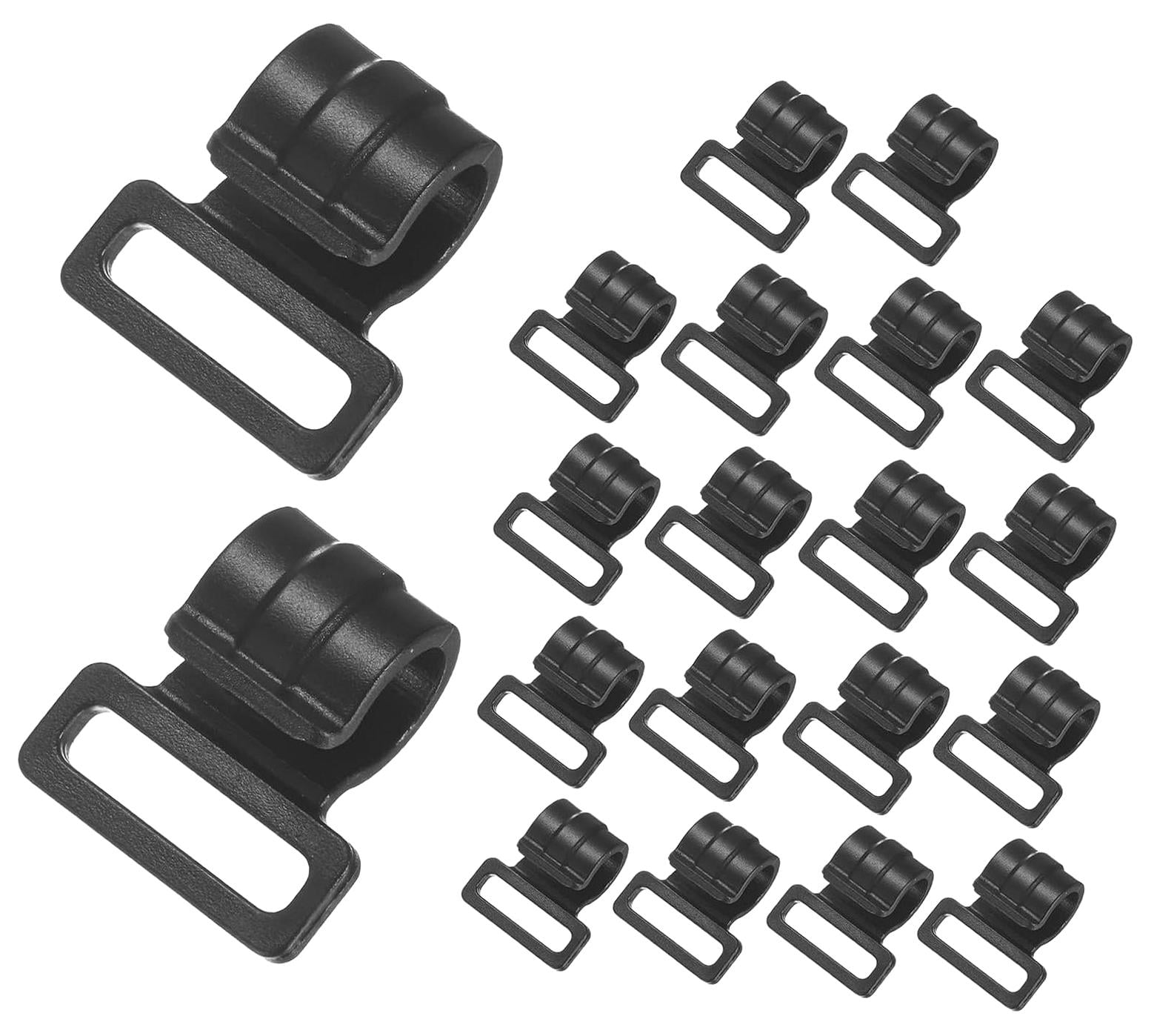 ANYWAY.GO 0.86IN Tent Pole Clips [30PCS] -Shaped Use for Camping Awning ...