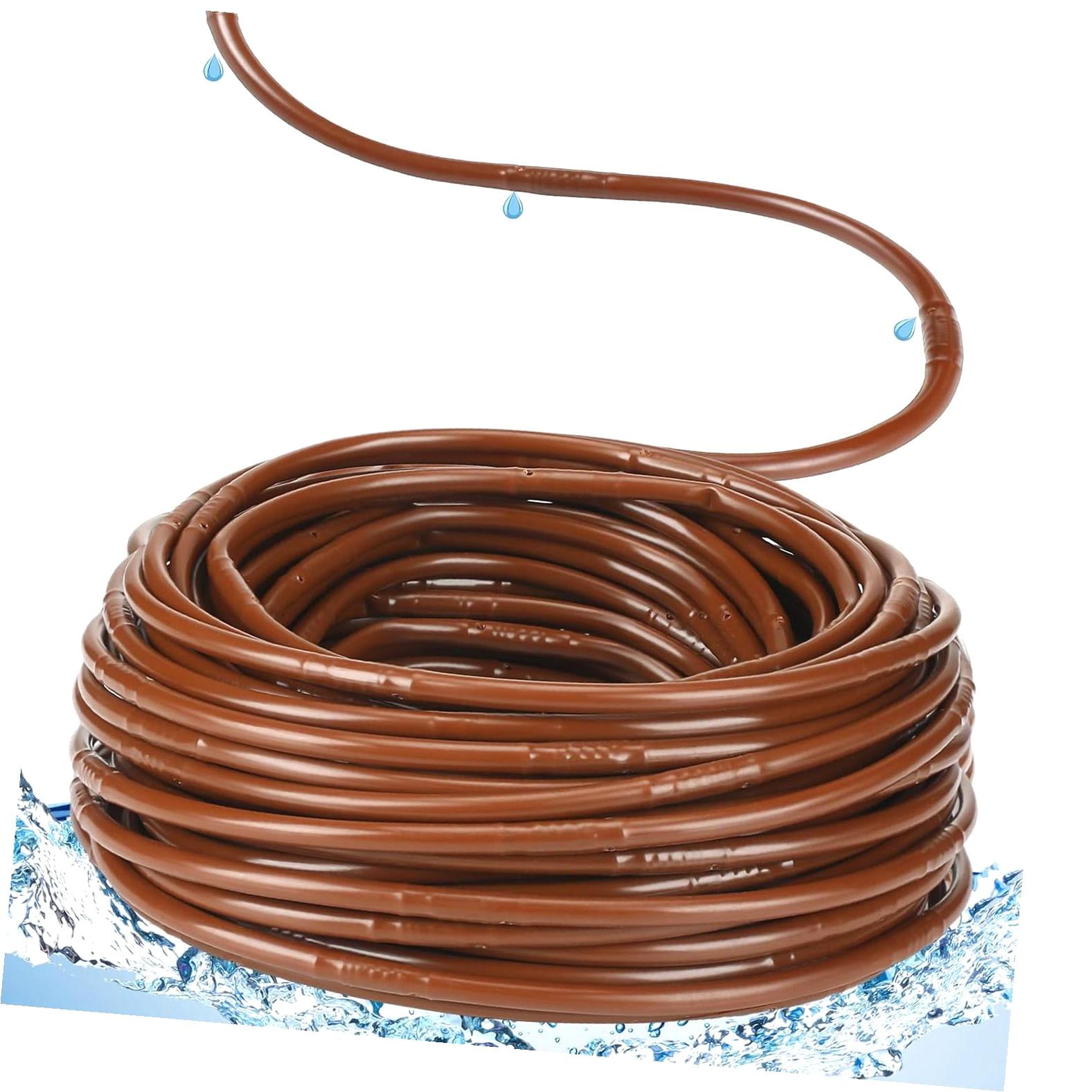 ANYWAY.GO 1/4 Inch Drip Irrigation Tubing Hydroponics Dripline Hose ...
