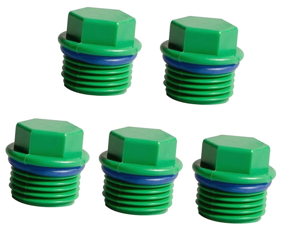 ANYWAY.GO 1" PT Outer Male Threaded PPR Pipe Plug End Water Tubing ...