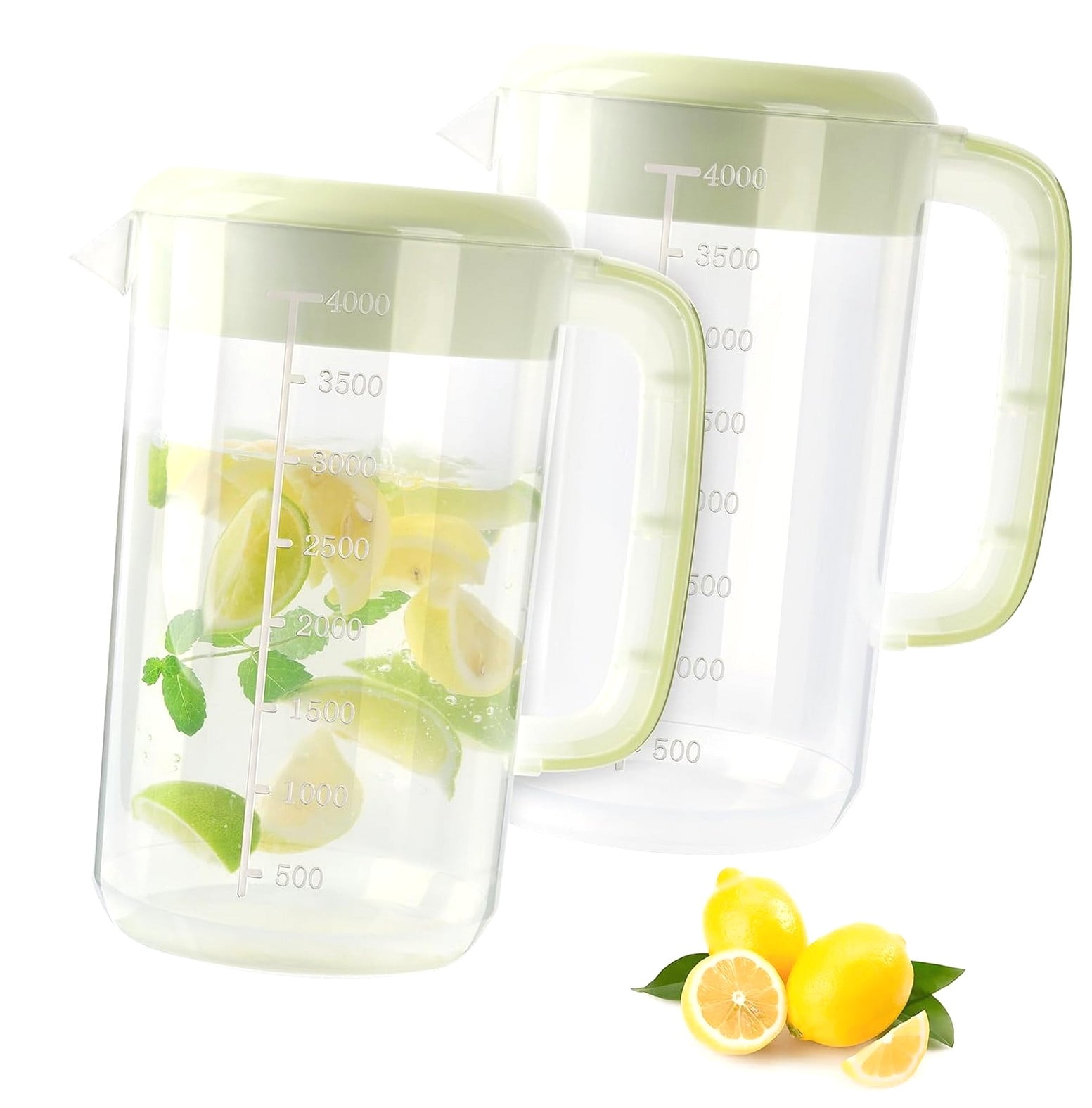 ANYWAY.GO 1 Pack 60oz Pitcher With Filter For Refrigerator, Water ...