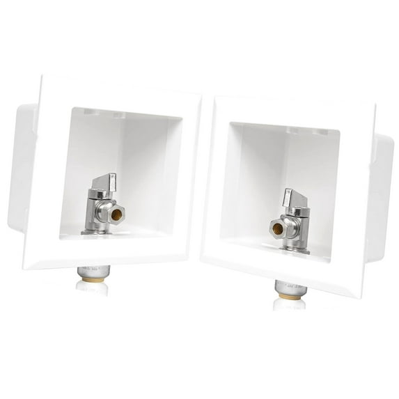 ANYWAY.GO (1 Pack) Dishwasher Outlet Box to Connect with 1/4-Turn ,1/2 ...