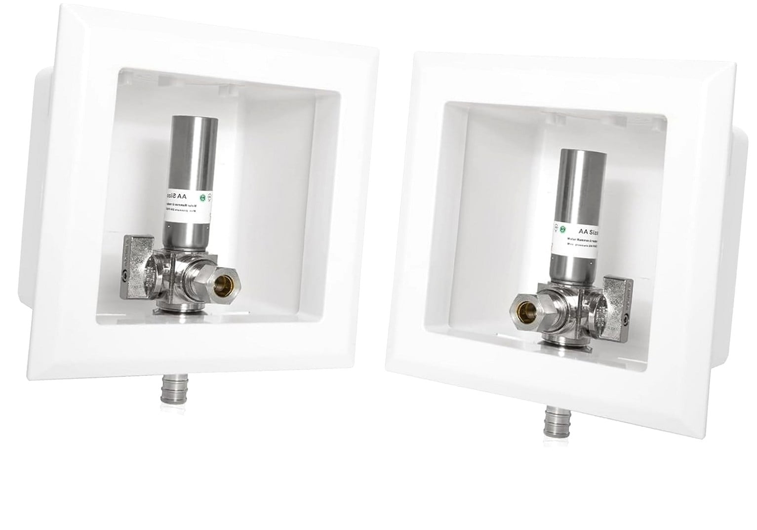 ANYWAY.GO (1 Pack) Dishwasher Outlet Box with 1/4-Turn ,1/2-Inch Barb ...