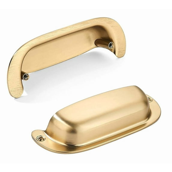 ANYWAY.GO 10 Pack 4"(102mm) Hole Center Retro Drawer Pulls Bronze ...