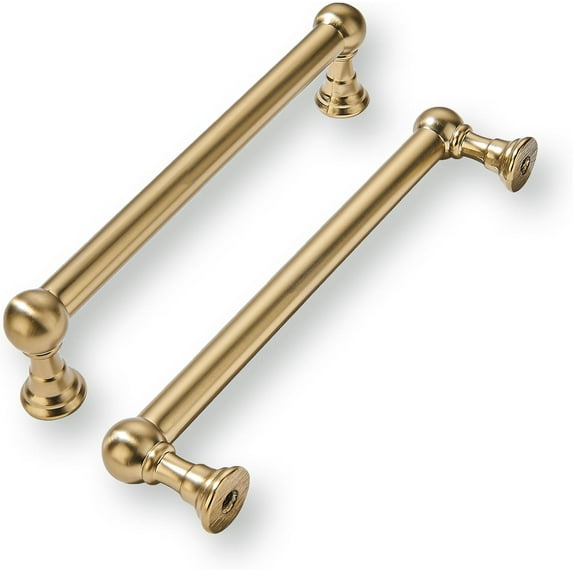 ANYWAY.GO 10 Pack 5 Inch Hole Center Bronze Cabinet Pulls Satin Cabinet ...