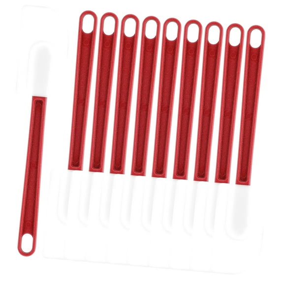 ANYWAY.GO 10 Pcs Spatulas Set, ° -Resistant Rubber Non Stick Scraper ...