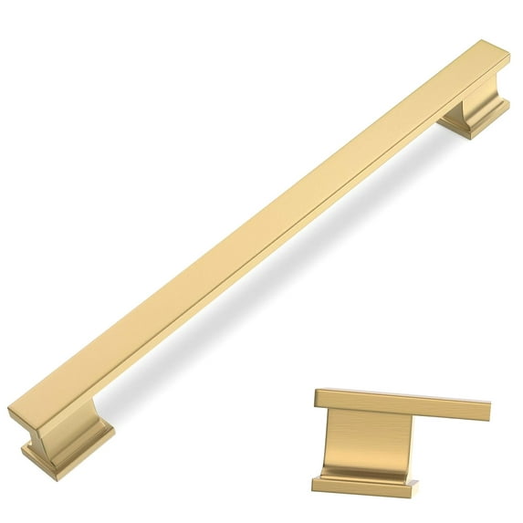 ANYWAY.GO 10-Piece 7.5-Inch (192mm) Bronze Cabinet Handles for Kitchen ...