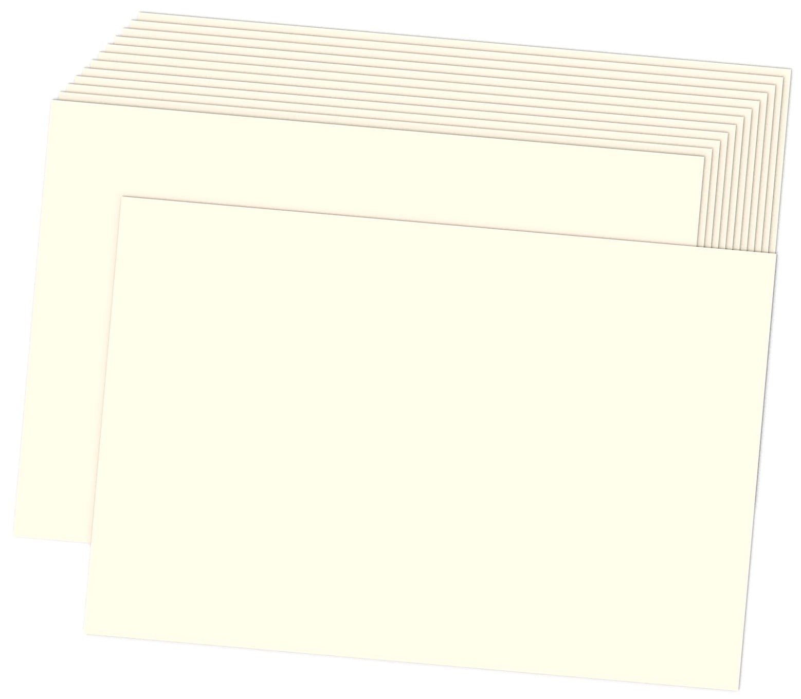 ANYWAY.GO 100 Pack 4x6 Cardstock Blank Index , 80lb Heavyweight ...