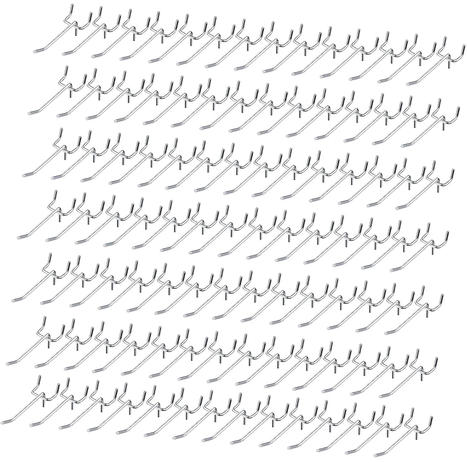 ANYWAY.GO 100 Pack Peg Steel Pegboard Shelving Display Hanging Peg ...