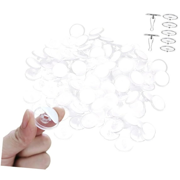 ANYWAY.GO 100 Pack Self-Adhesive Ceiling for Hanging, Small Disc ...