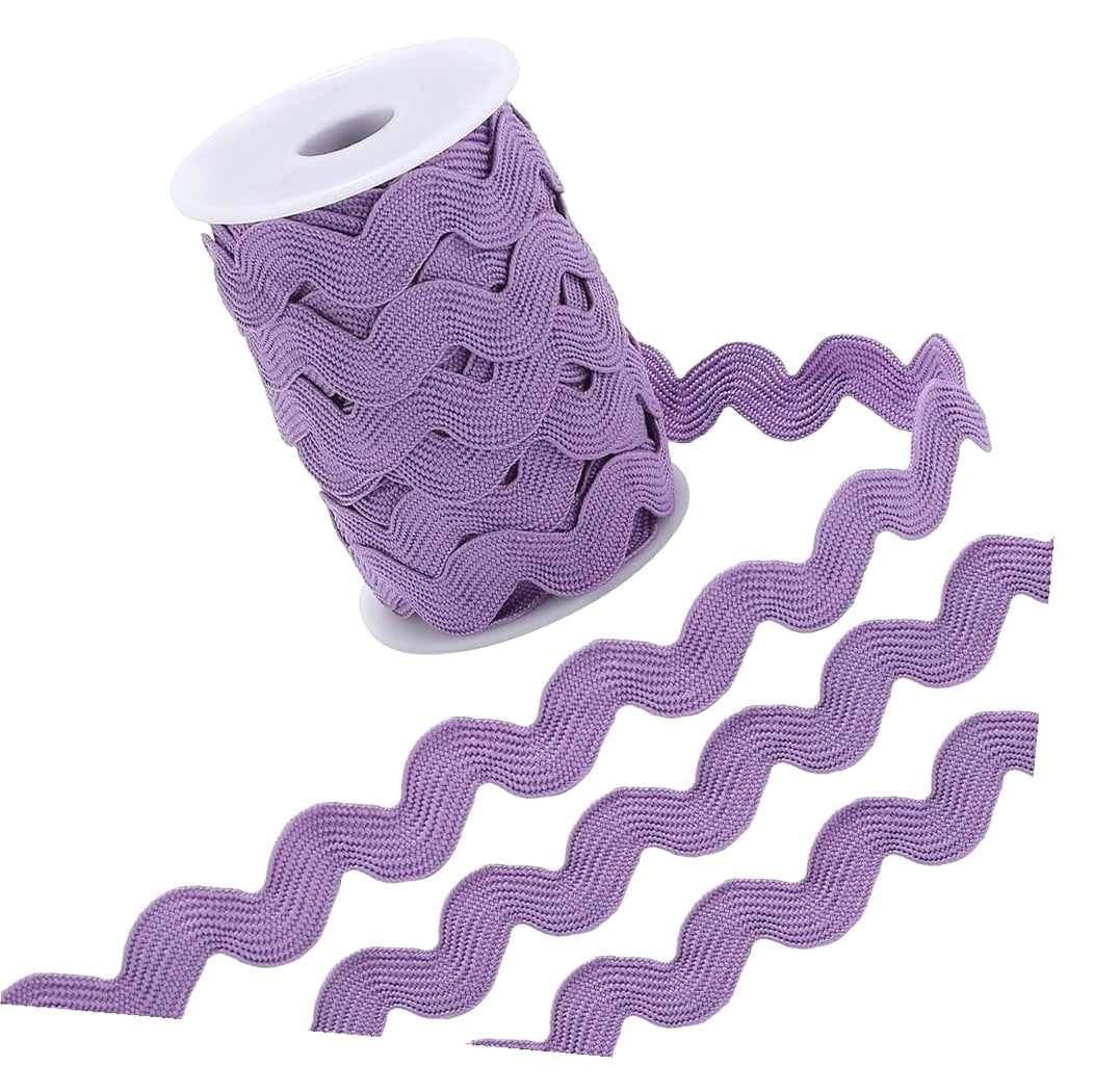 ANYWAY.GO 12.5 Yards Rick Rack for Sewing 1/2 Inch Polyester Rac RIC ...