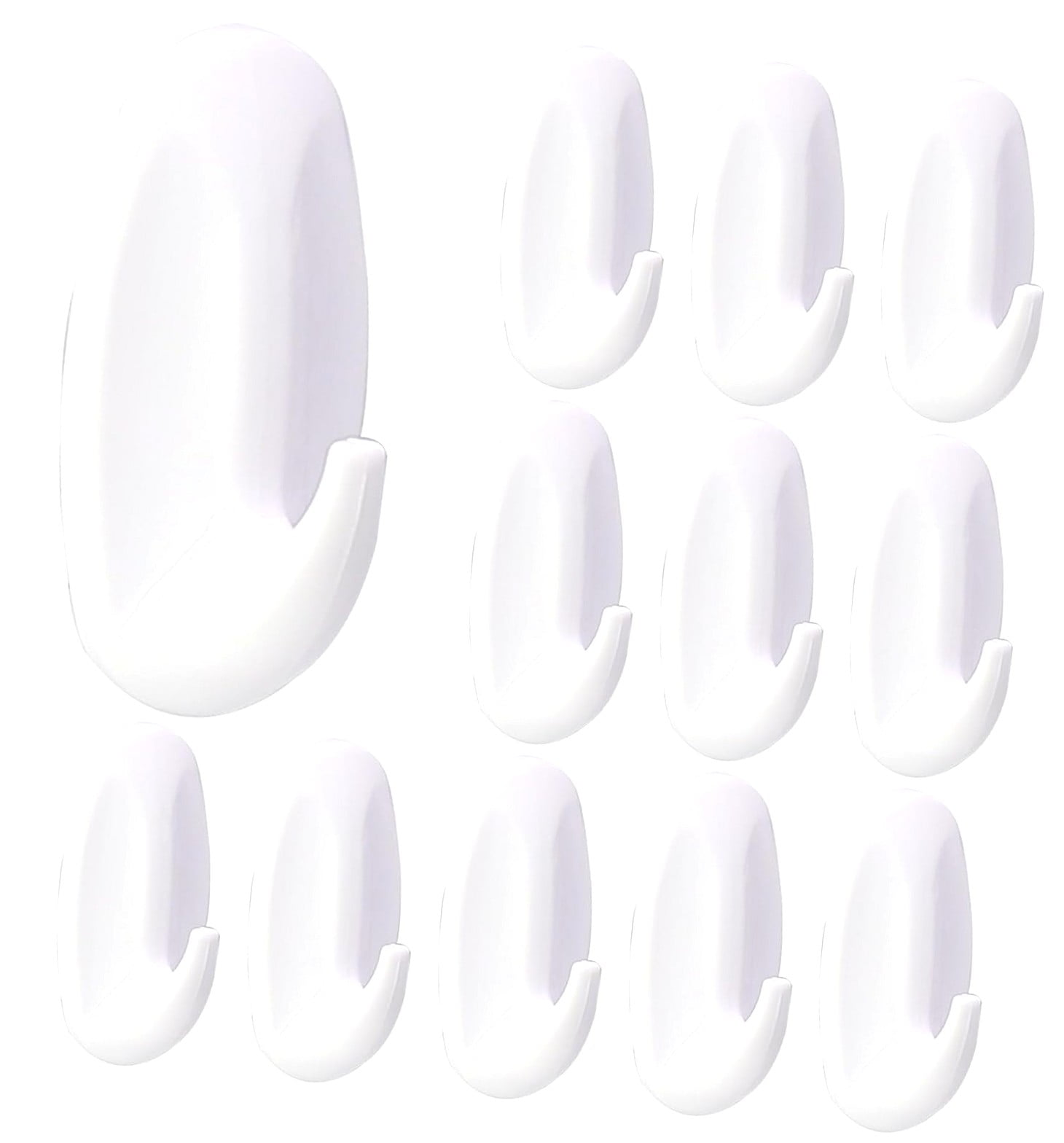 ANYWAY.GO 12 Pack Small Utility , Holds to 1.5 lb, Damage-Free Hanging ...