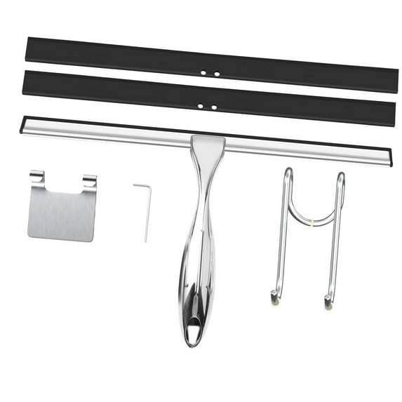 ANYWAY.GO 12'' Shower Squeegee, TOOVEM Shower Squeegee for Shower Doors ...