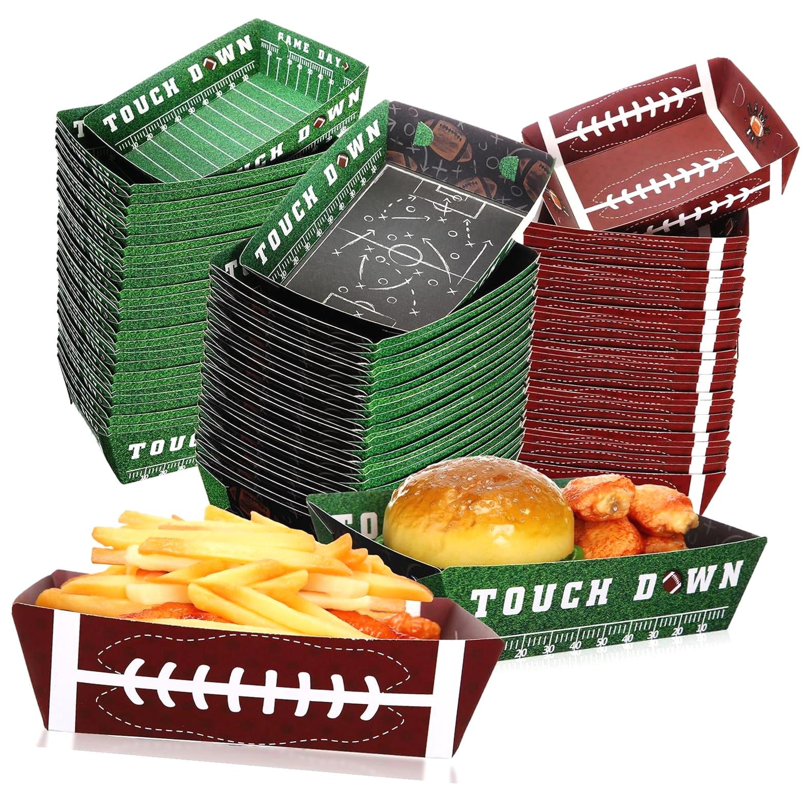 ANYWAY.GO 120-Piece Football Party Essentials Kit, Includes 4lb Large ...