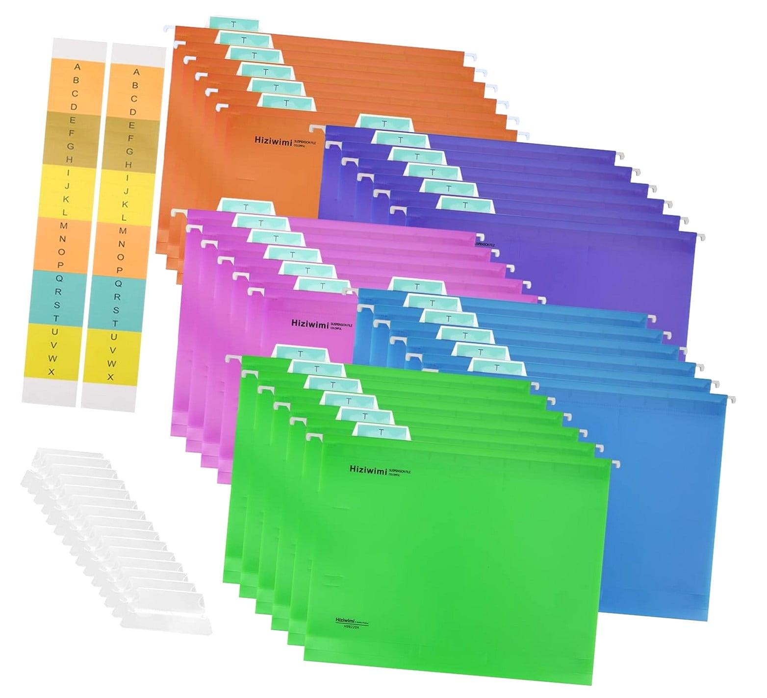ANYWAY.GO 15 Pcs PP Hanging File Folders Letter Size, Hanging Folders ...
