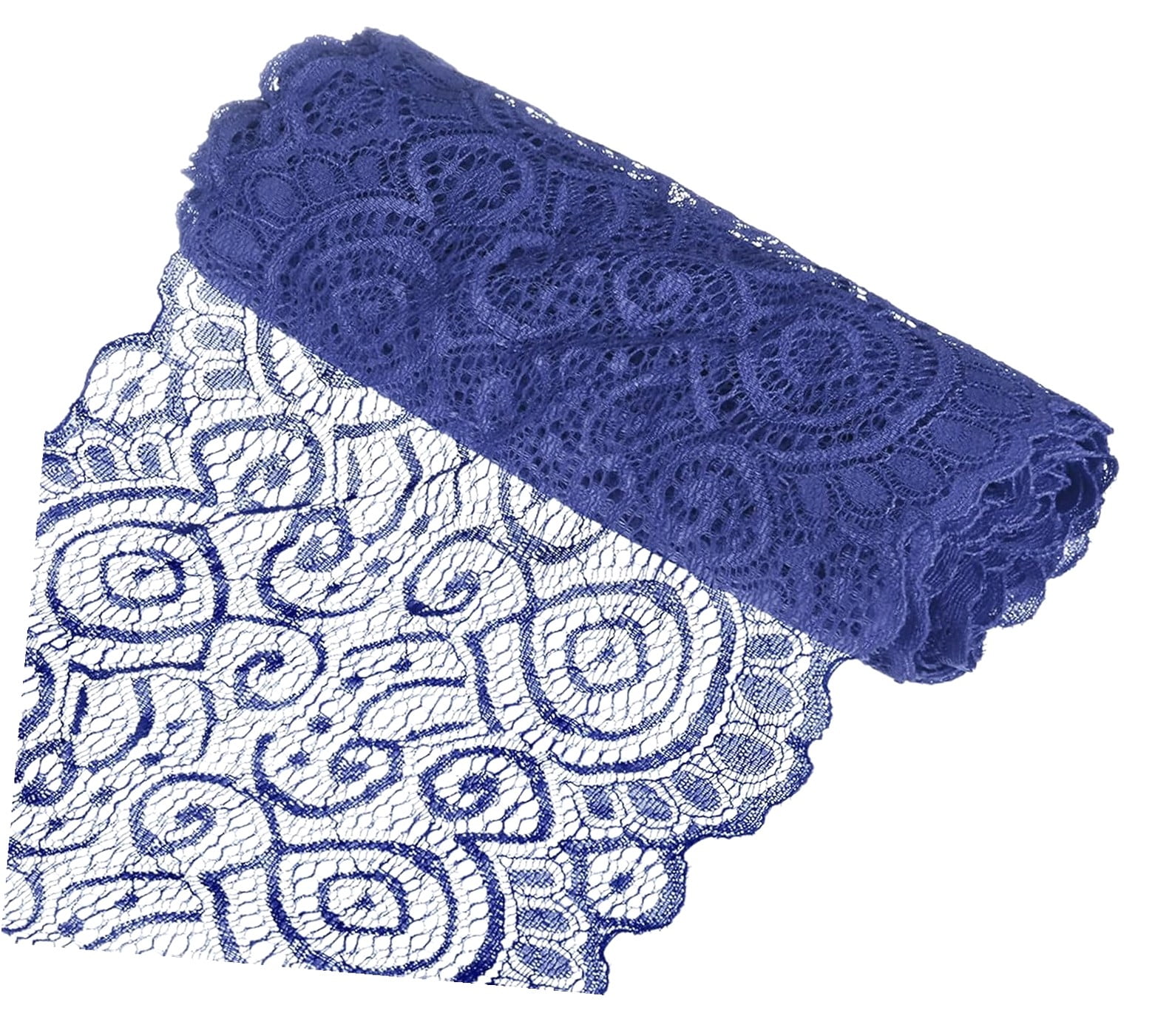 ANYWAY.GO 15-Yard 7.1 Inch Lace , Stretchy Lace Floral Pattern for ...