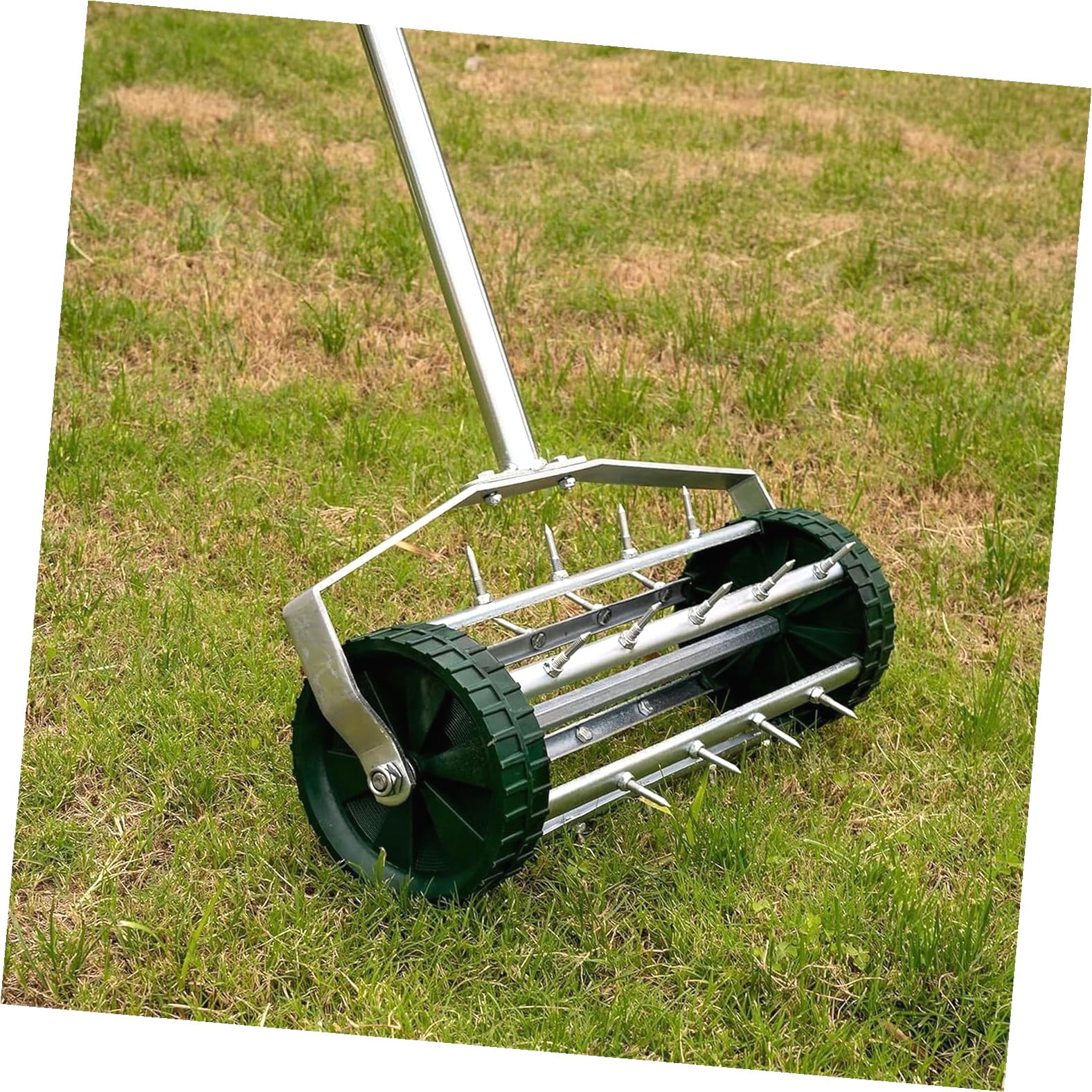 ANYWAY.GO 16-Inch Rolling Lawn With Handle for , Yard Manual - Walmart.com