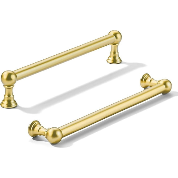 ANYWAY.GO 2 Pack 6 inch Hole Center Matte Satin Cabinet Pulls Cabinet ...