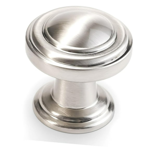 ANYWAY.GO 2-Pack Brushed Satin Nickel Kitchen Cabinet Knobs, Drawer ...