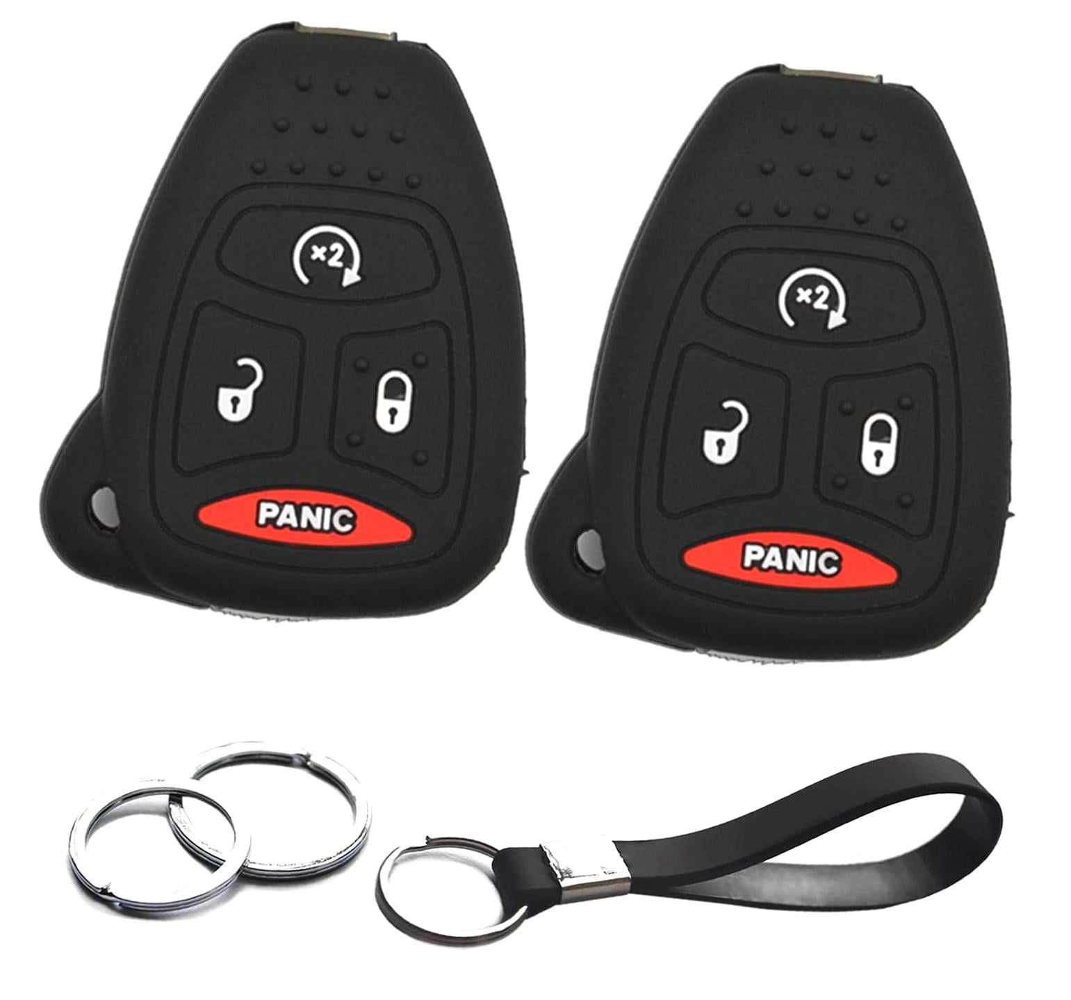 ANYWAY.GO 2-Pack Key Fob Cover, with Caliber, Charger, Dakota, Durango ...