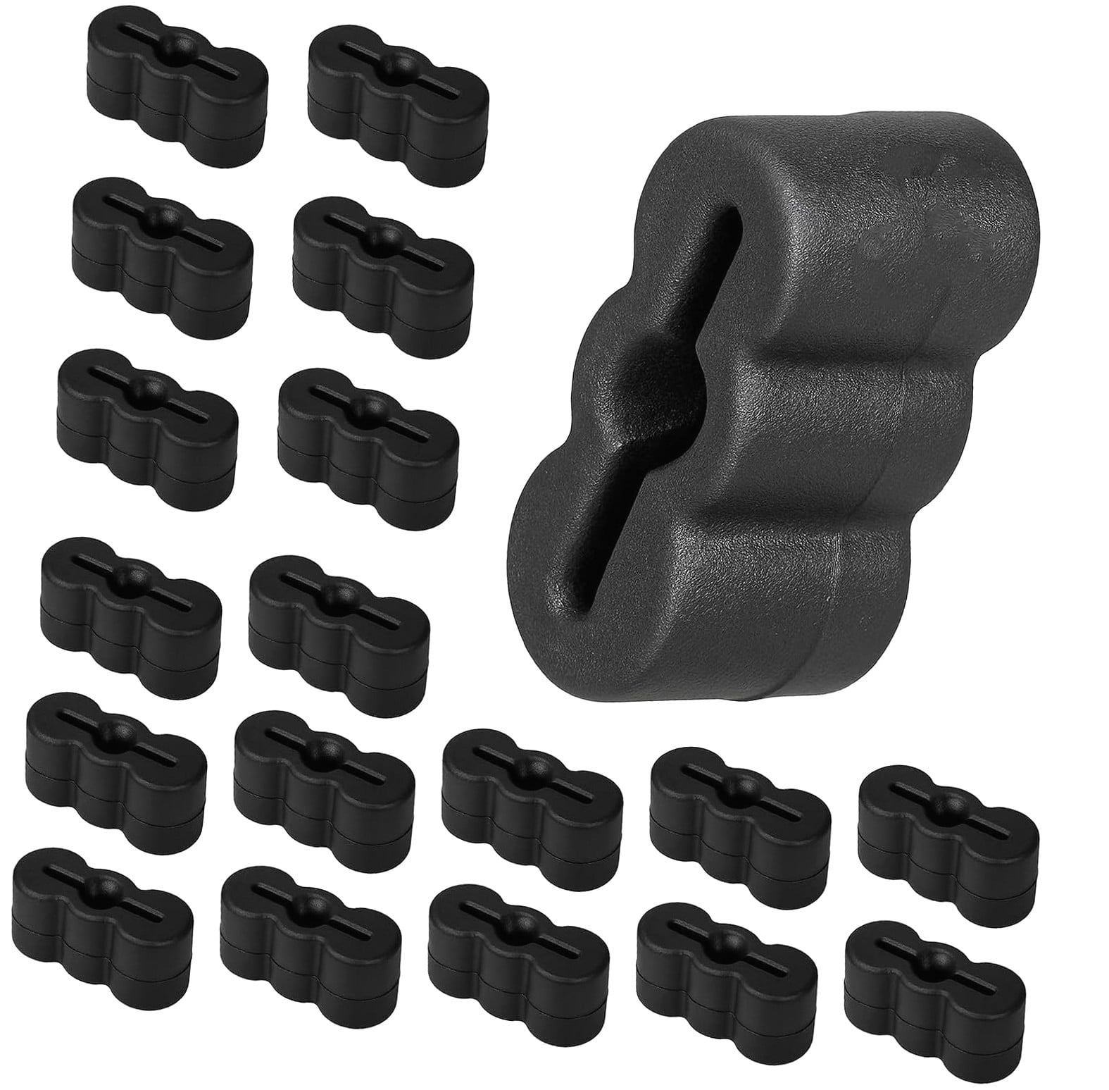 ANYWAY.GO 20 Pack Drawer Stoppers Slide, Drawer Stopper Slide Bumper ...