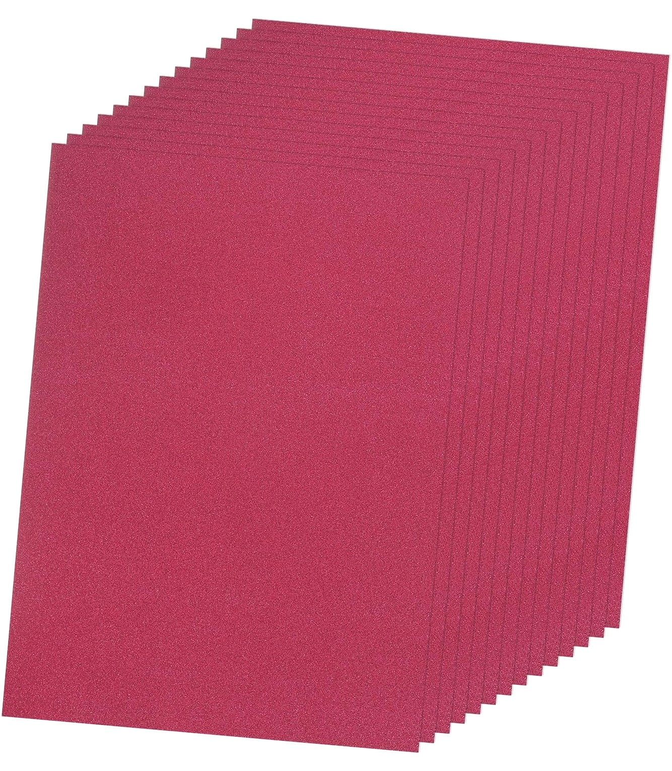 ANYWAY.GO 20 Sheet Red Glitter Card Stock, 8"x11" Shimmer Paper,250gsm ...
