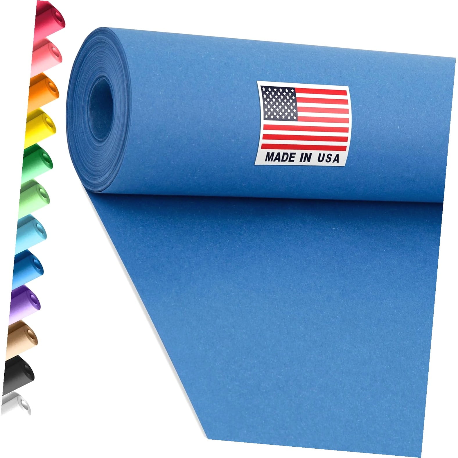 ANYWAY.GO 24" 1200" (100 ft) Dark Blue Paper Roll, (Pack of 1 Roll ...