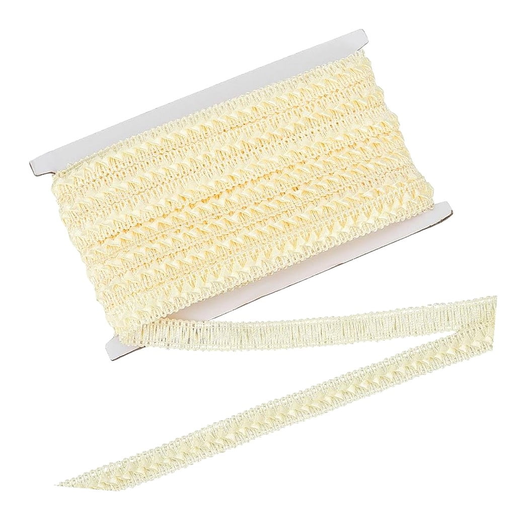 ANYWAY.GO 27.3 Yards Triangle Braided 0.7 inch Satin Gimp Braid Woven ...
