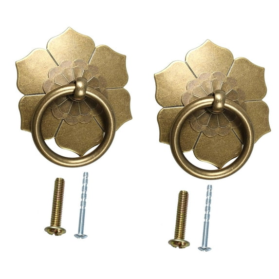 ANYWAY.GO 2PCS Drop Pulls Knobs, Teardrop Shape Dresser Drawer Cabinet ...