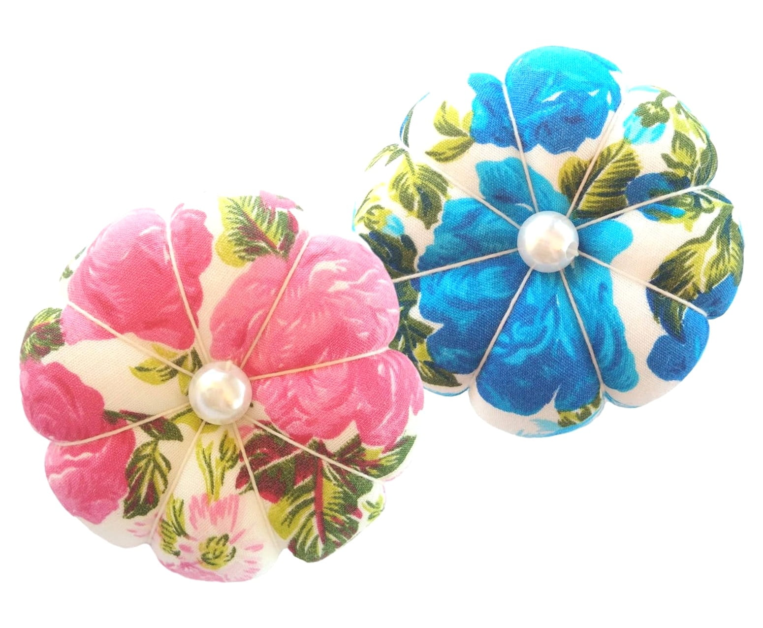 ANYWAY.GO 2X Floral Small Wrist Pin Needle Pincushion Sewing with for ...