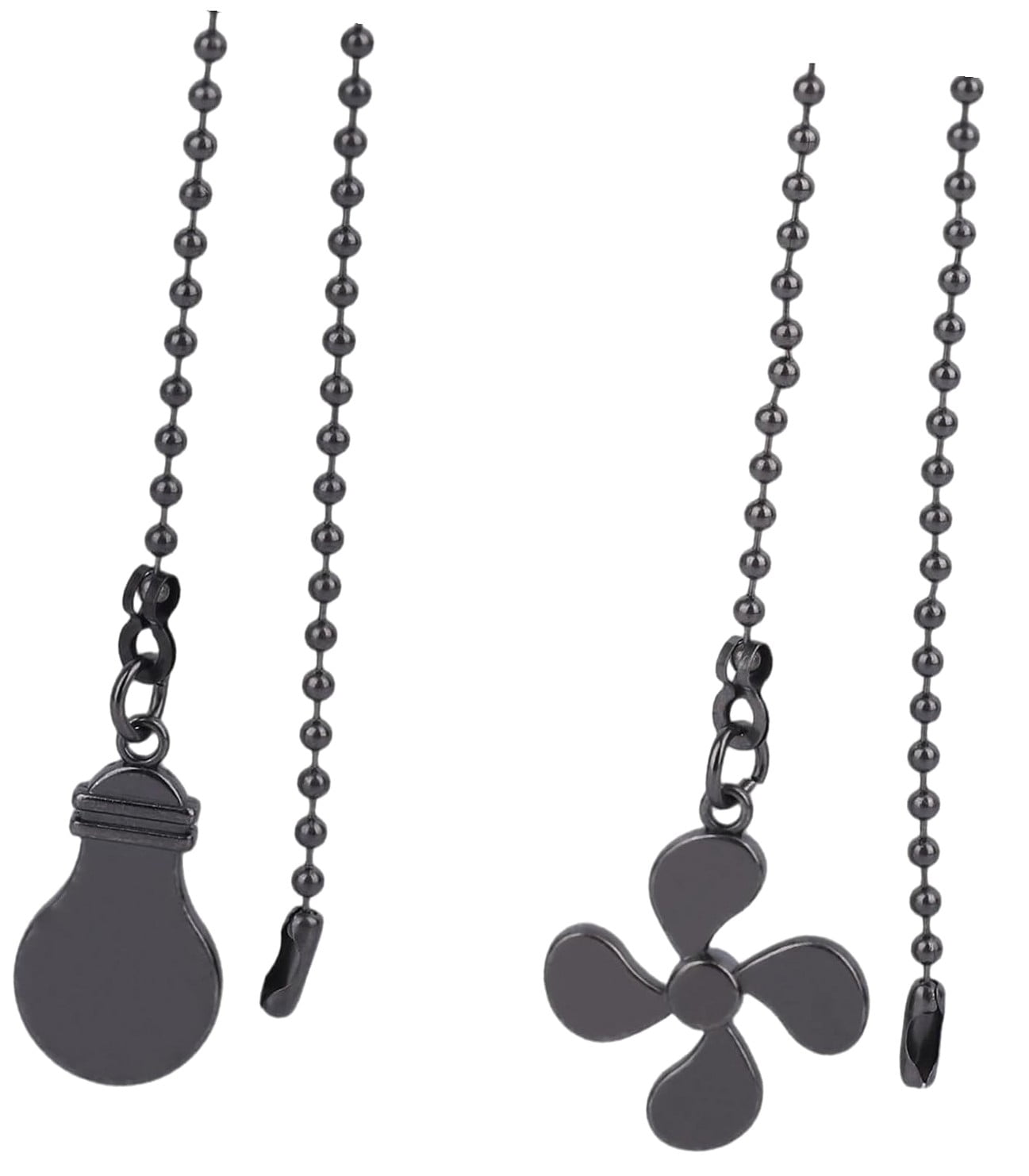 ANYWAY.GO 2pcs Ceiling Fan Pull Chain Extension, 14in String Chain ...