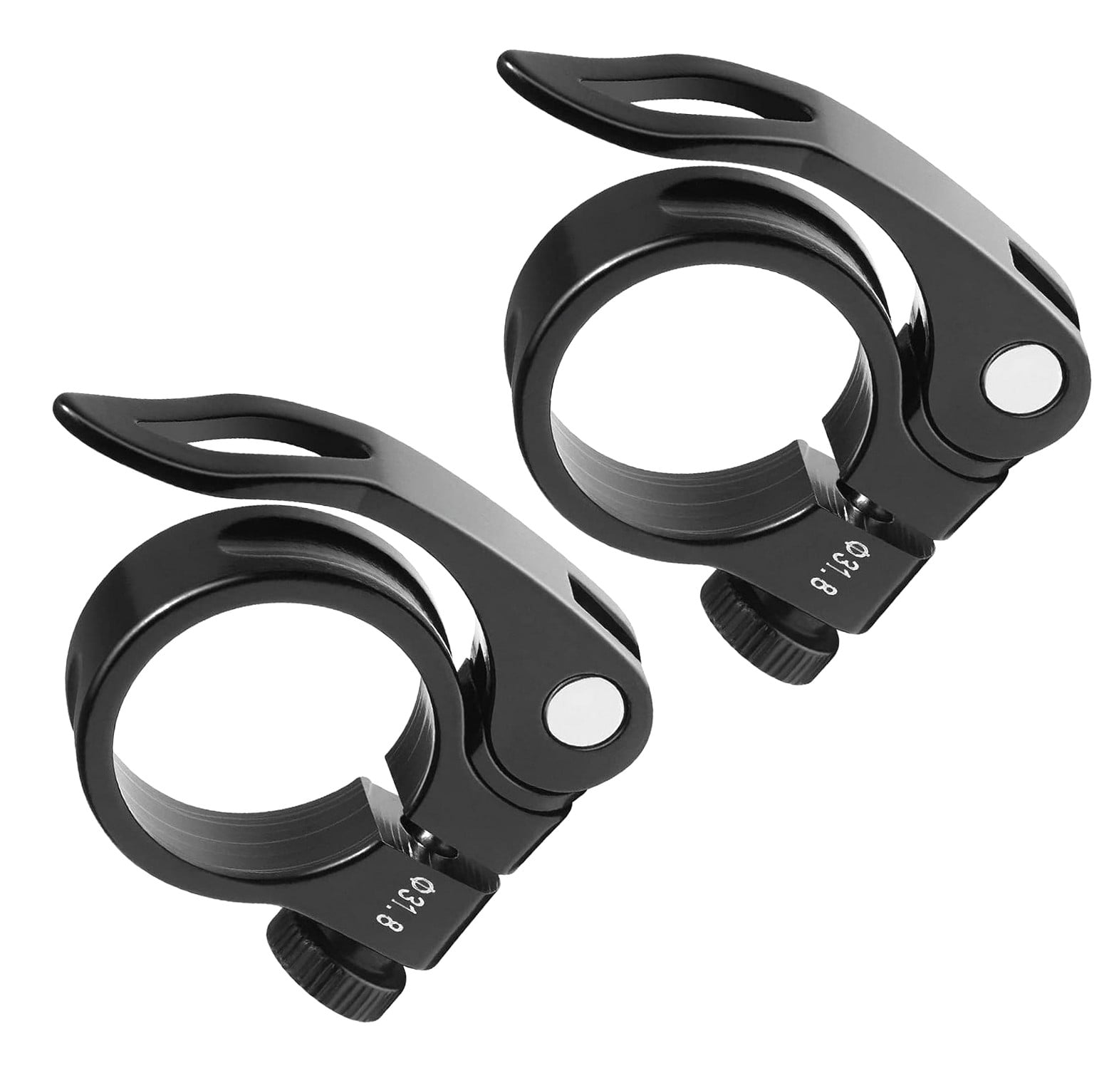 ANYWAY.GO 2pcs Seat Clamps 31.8mm, Seatpost , Seat Fastener, Inside ...