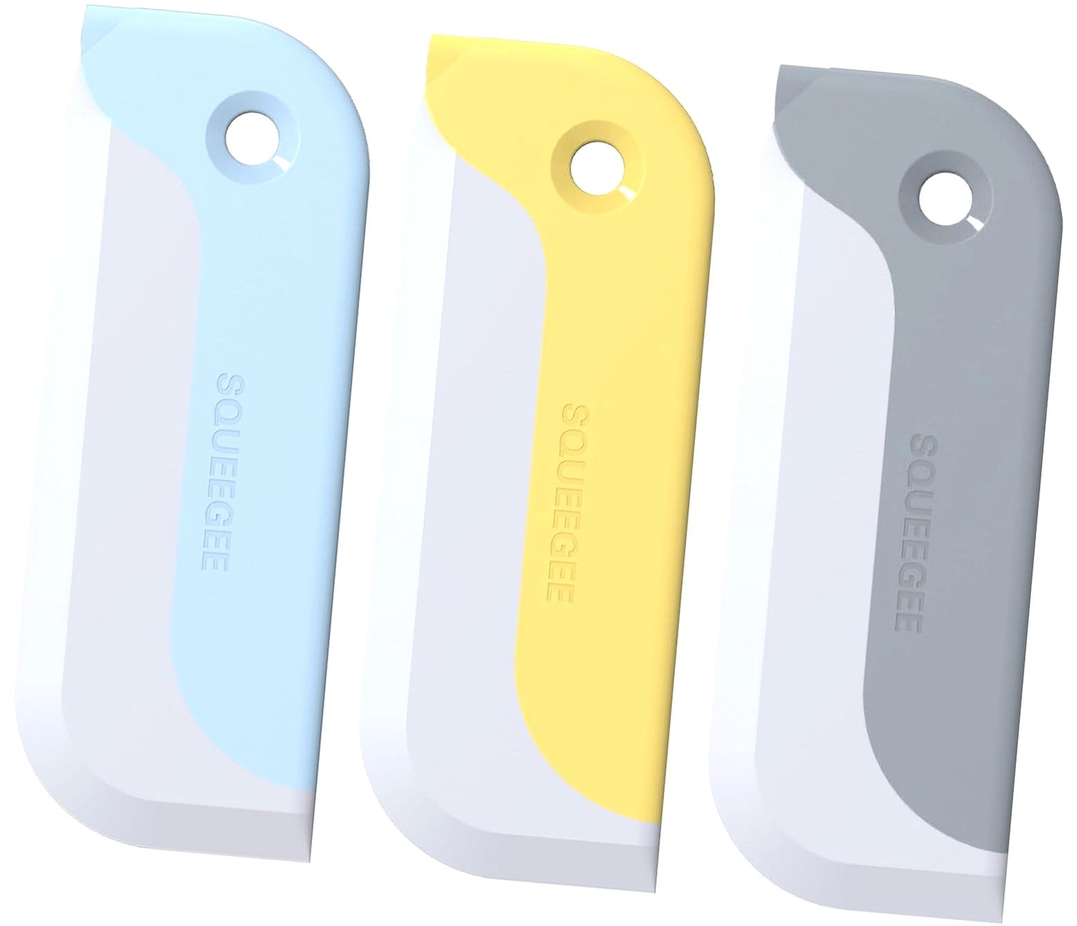 ANYWAY.GO 3 Pack Small Squeegees, Squeegee for Mirrors, Bathroom Shower ...