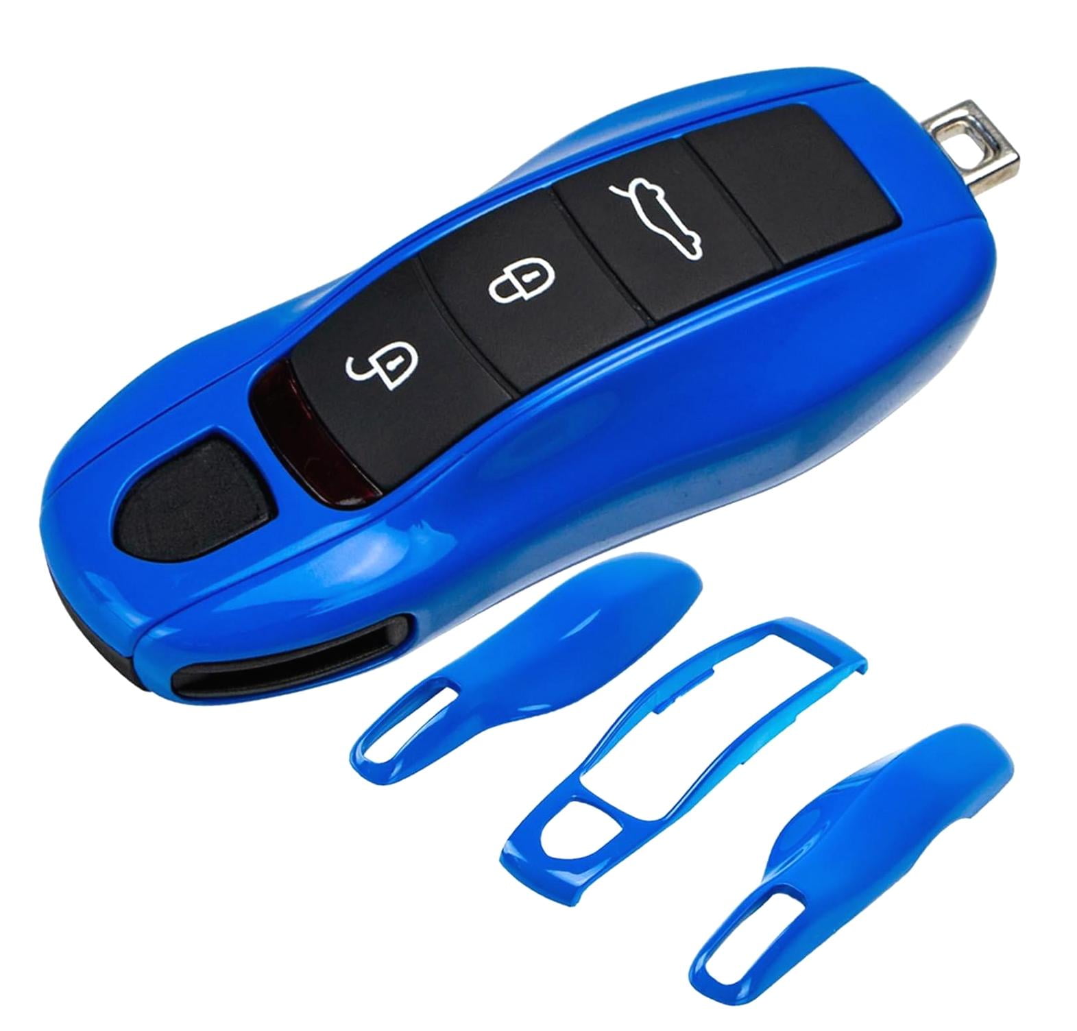 ANYWAY.GO 3-Part Painted Key Cover Key Fob Shell with Key Shell ...