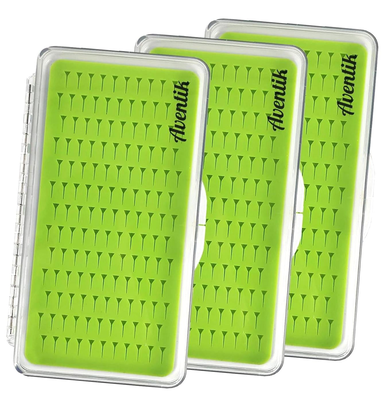 ANYWAY.GO 3 Piece Fly Box Slim Fly Tackle Tray Case Pocket Storage 7.36 ...