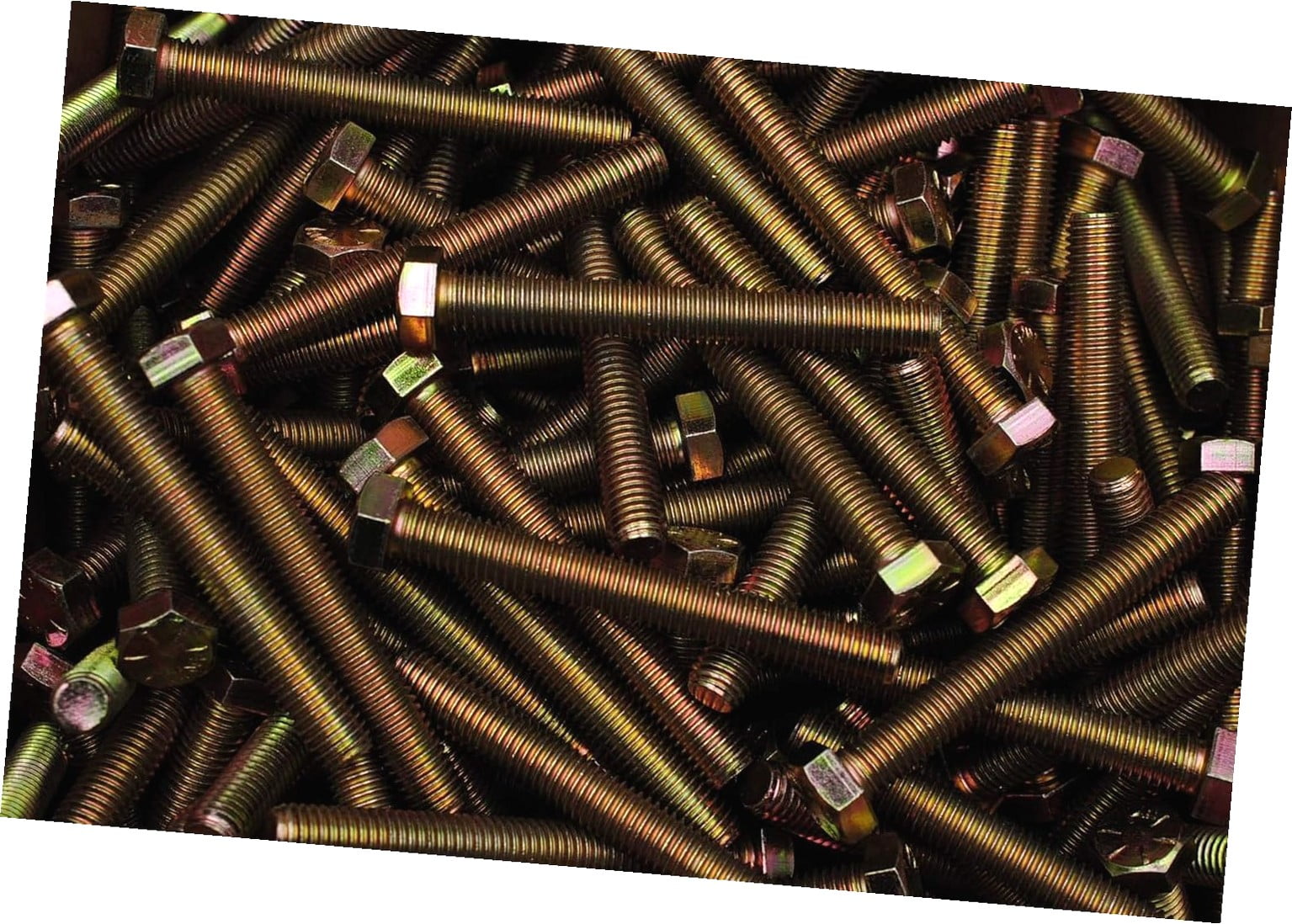 ANYWAY.GO (30) Full Thread Grade 8 Hex Tap Bolts 1/2-13 4" Coarse ...