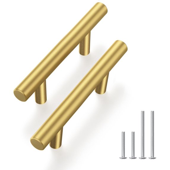 ANYWAY.GO 30 Pack Cabinet Handles Cabinet Pulls 2-1/2 Inch Hole Center ...