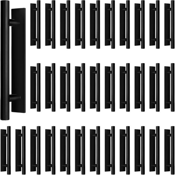 ANYWAY.GO 30-Pack Stick- Cabinet Handles, Plastic Adhesive Door Handles ...