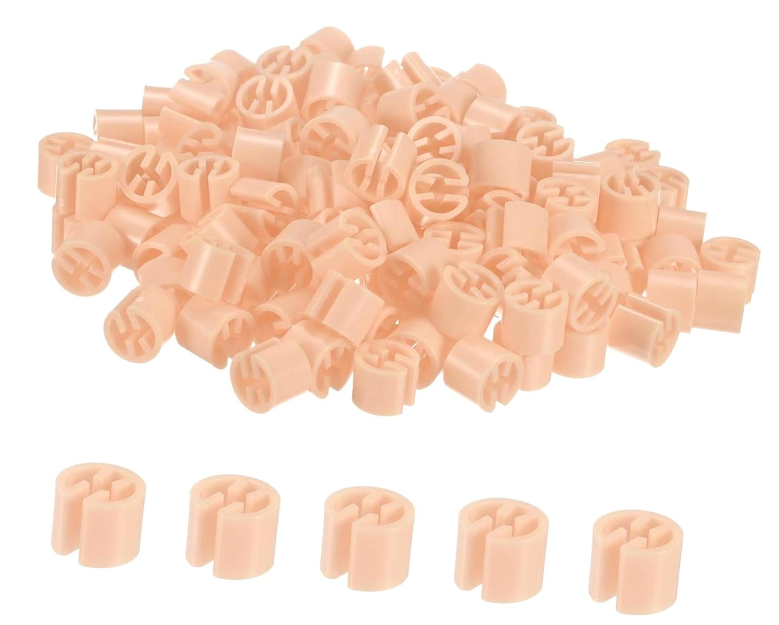 ANYWAY.GO 300-Pack Clothes Hanger Markers Blank, Plastic Garment Color ...