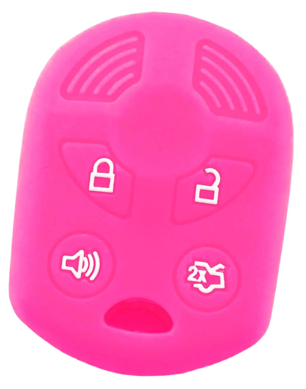 ANYWAY.GO 4-Button Silicone Remote Key Fob Cover for Escape Transit Focus Zephyr Mercury Grand ...