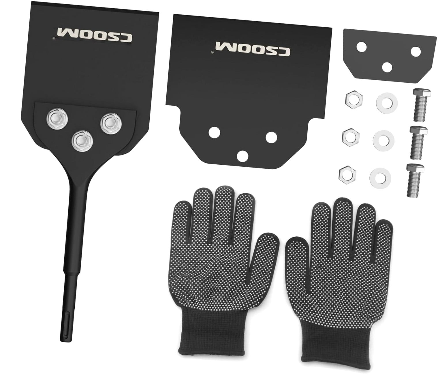 ANYWAY.GO 4 Inch 5 Inch SDS Plus Floor Scraper Kit with Spare Blades ...