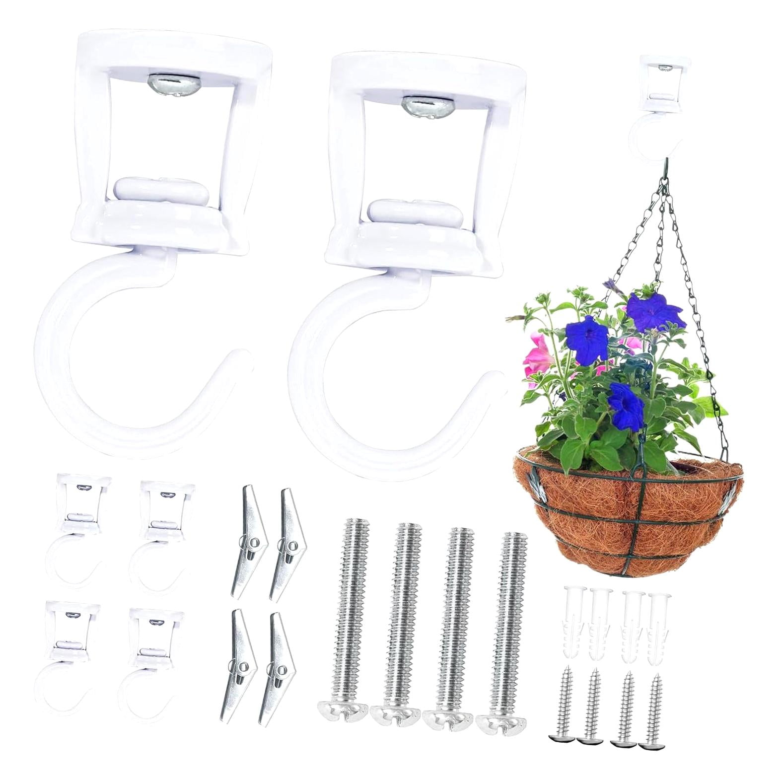 ANYWAY.GO 4 Pack Ceiling for Hanging Plants, Metal Plant for Ceilings ...