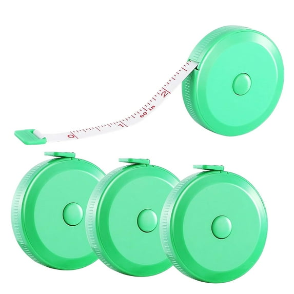 ANYWAY.GO 4 Pack Soft Retractable Measuring Tape,60-Inch 150cm, Double ...
