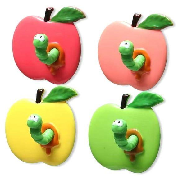 ANYWAY.GO 4 Pcs Wall , Plastic Adhesive for Hanging Items, , Key, Hat ...