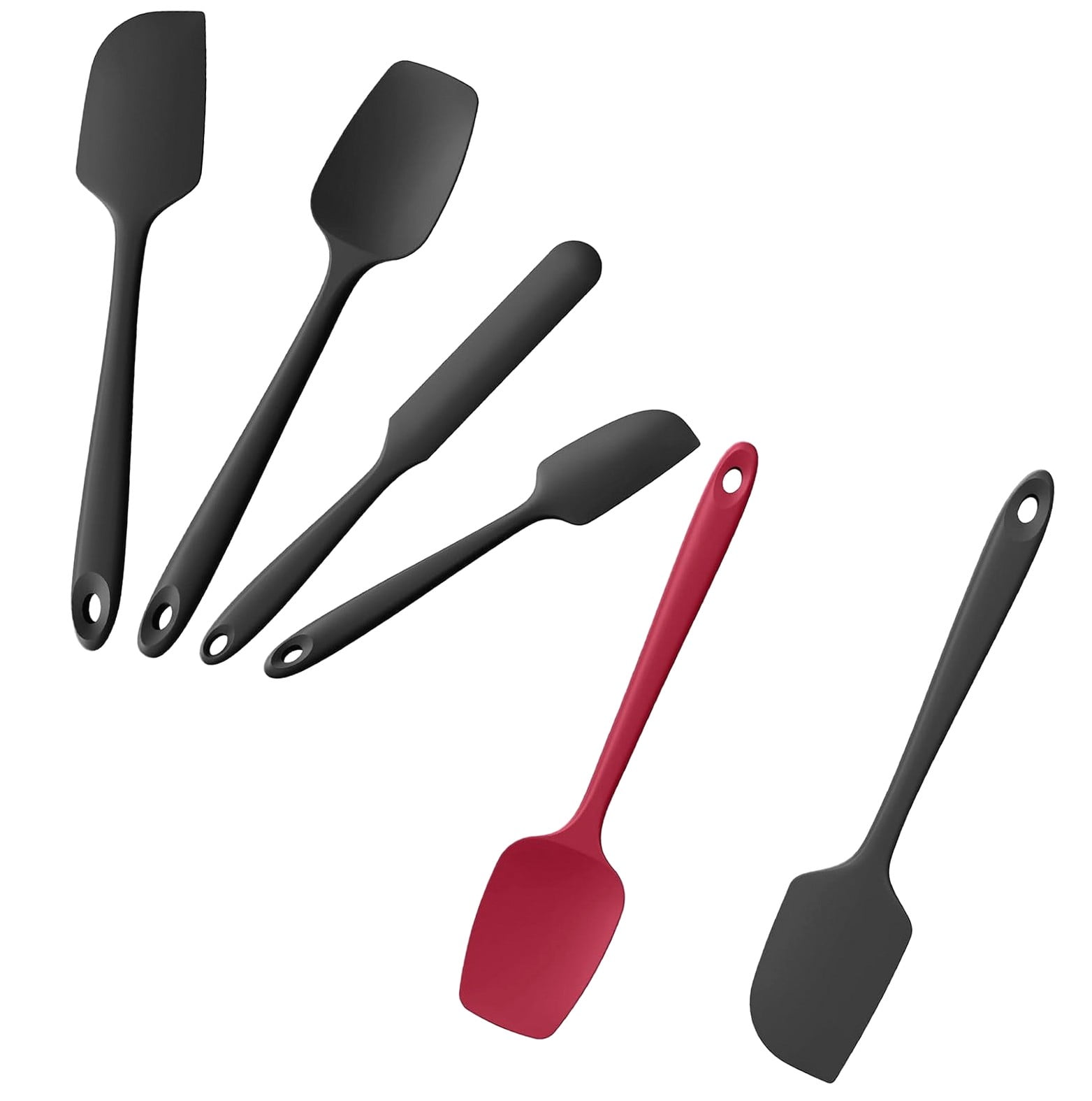 ANYWAY.GO 4-Piece Spatulas Set Bowl Scrapers Seamless Baking Supplies ...