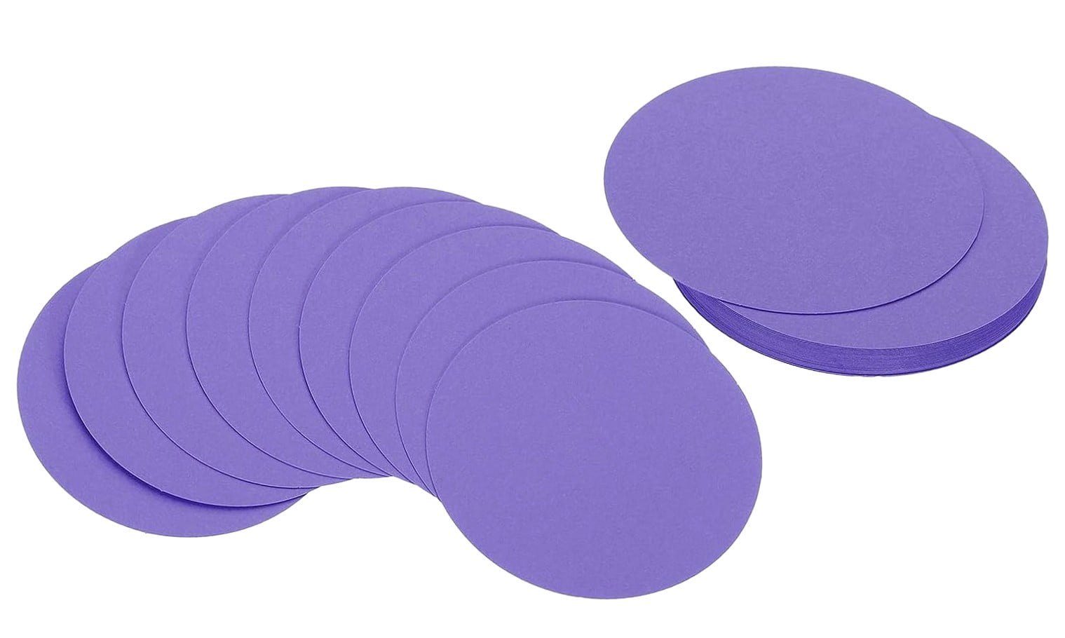 ANYWAY.GO 4inch Circle Card Stock, 25Pcs Round Shape Cutouts Paper ...