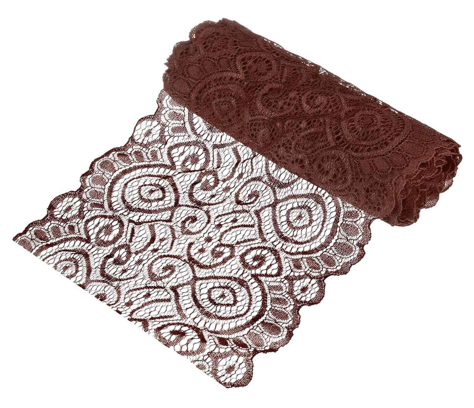 ANYWAY.GO 5-Yard 7.1 Inch Lace , Stretchy Lace Floral Pattern for ...